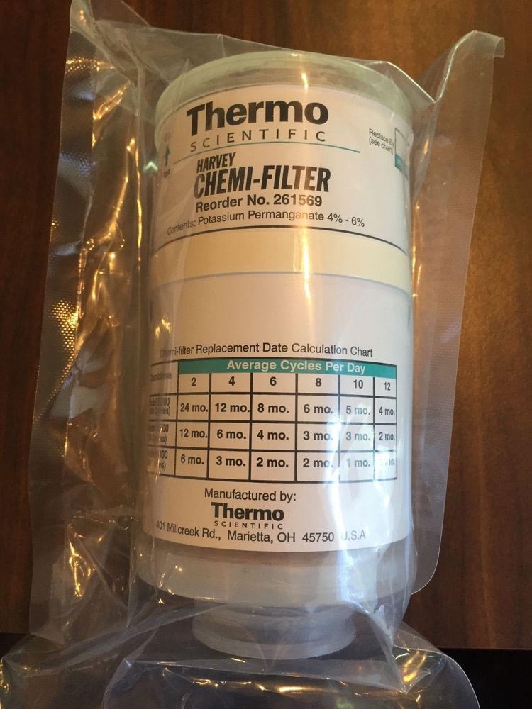 BAR 261569 Thermo Chemi-Filter Chemi-Filters are to be used with the ...